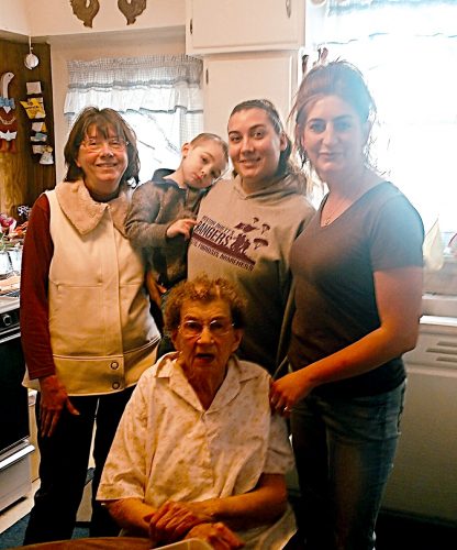 Five generations get together | News, Sports, Jobs - The Express